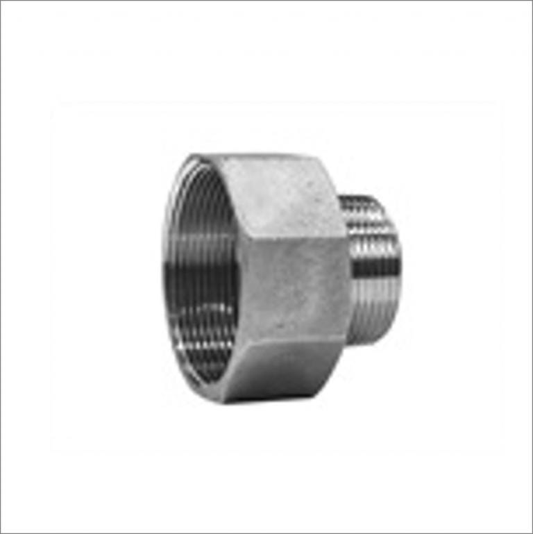 Union Conical BSPT Male/ BSPP Female Stainless Steel