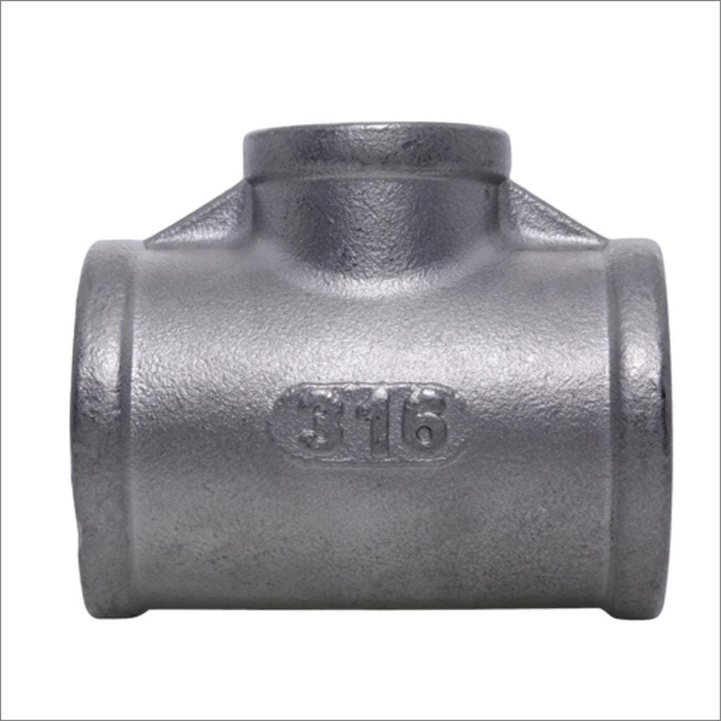 Reducing Tee BSPP Stainless Steel - Pipe Dream Fittings Ltd