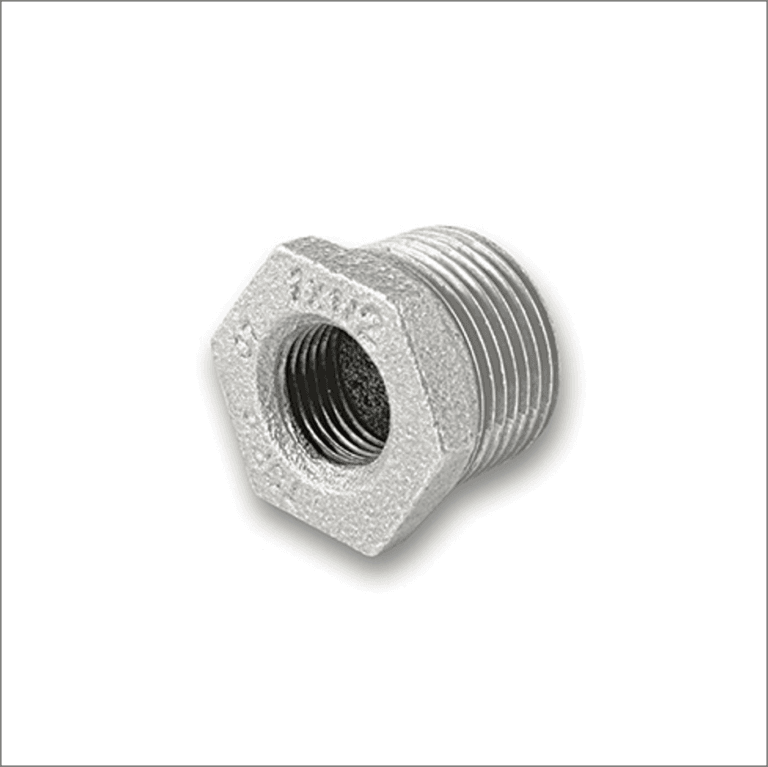 Reducing Bush Galvanised Malleable Iron Pipe Fitting