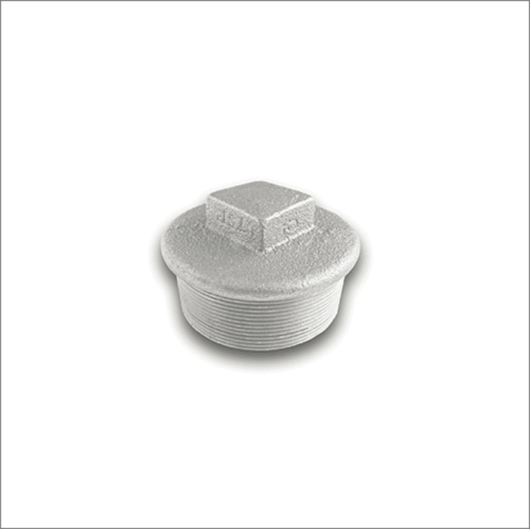 Beaded Plug Galvanised Malleable Iron Pipe Fitting - Pipe Dream Fittings