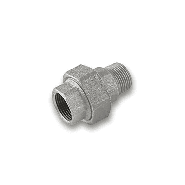 Union Male/Female Galvanised Malleable Iron Pipe Fitting