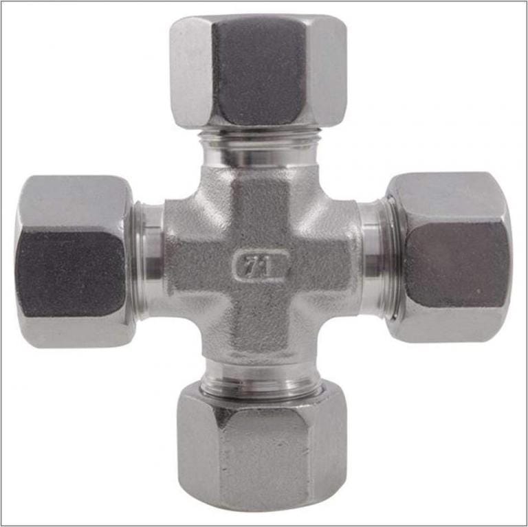 Equal Cross Light Series Stainless Steel Compression Fitting - Pipe ...