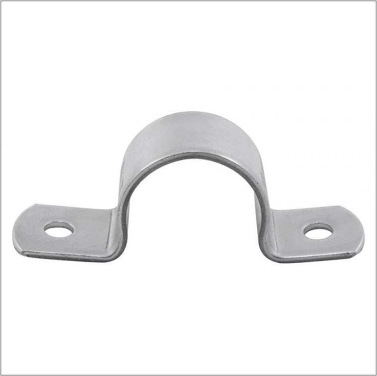 Saddle Pipe Clip Stainless Steel - Pipe Dream Fittings