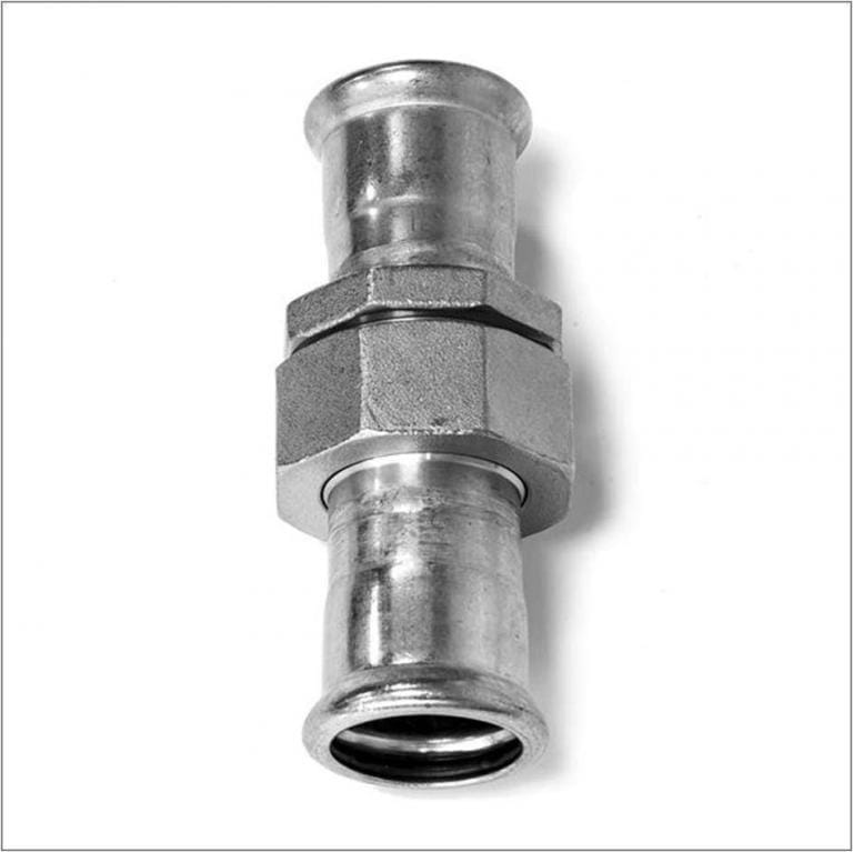 Union Coupling Male Press Fitting Stainless Steel - Pipe Dream Fittings