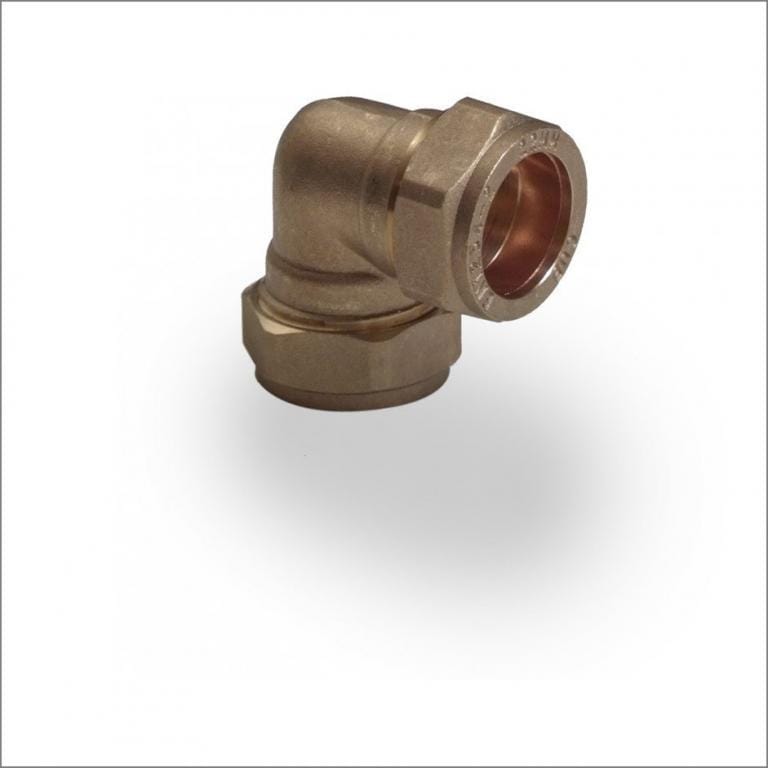 Elbow 90° Brass Compression Fitting - Pipe Dream Fittings