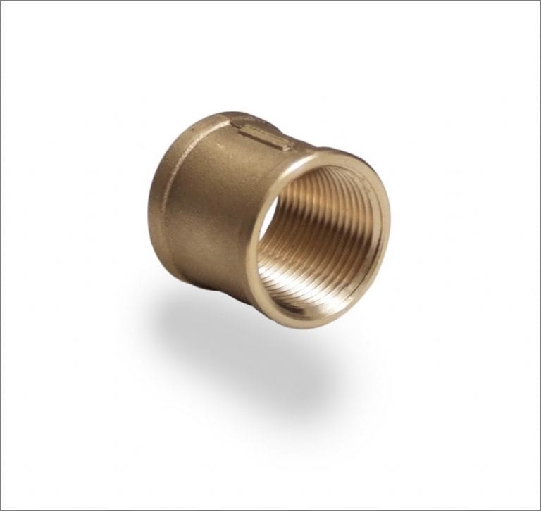 Socket Brass Threaded Fitting - Pipe Dream Fittings