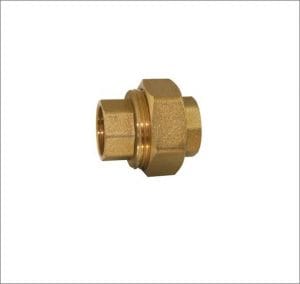 F/F Cone Seat Union Brass Threaded Fitting - Pipe Dream Fittings
