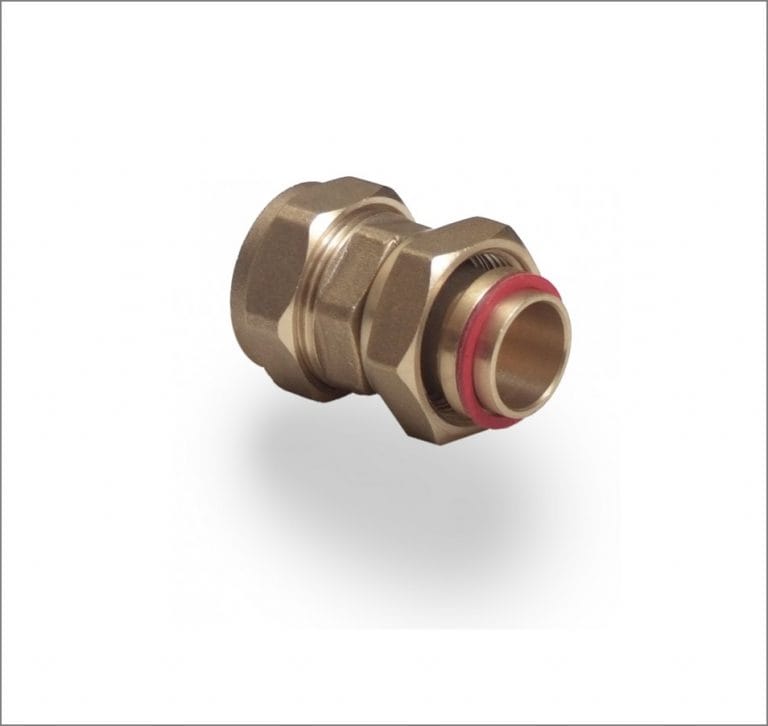 Straight Tap Connector Brass Compression Fitting - Pipe Dream Fittings
