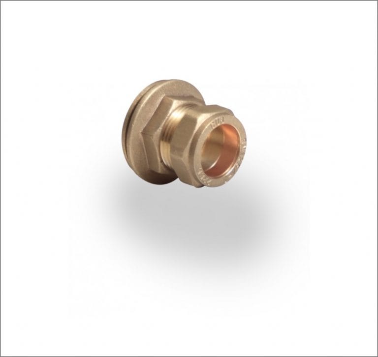 Tank Connector Brass Compression Fitting - Pipe Dream Fittings