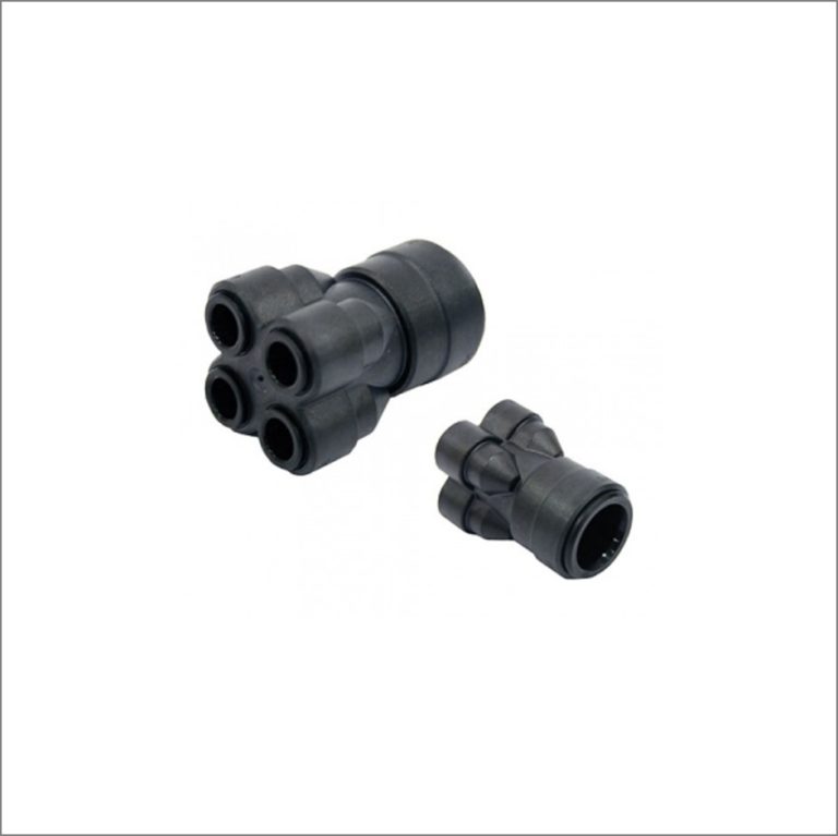 4 Way Manifold 22MM X 10MM - John Guest SpeedFit Fitting (pack of 5 ...
