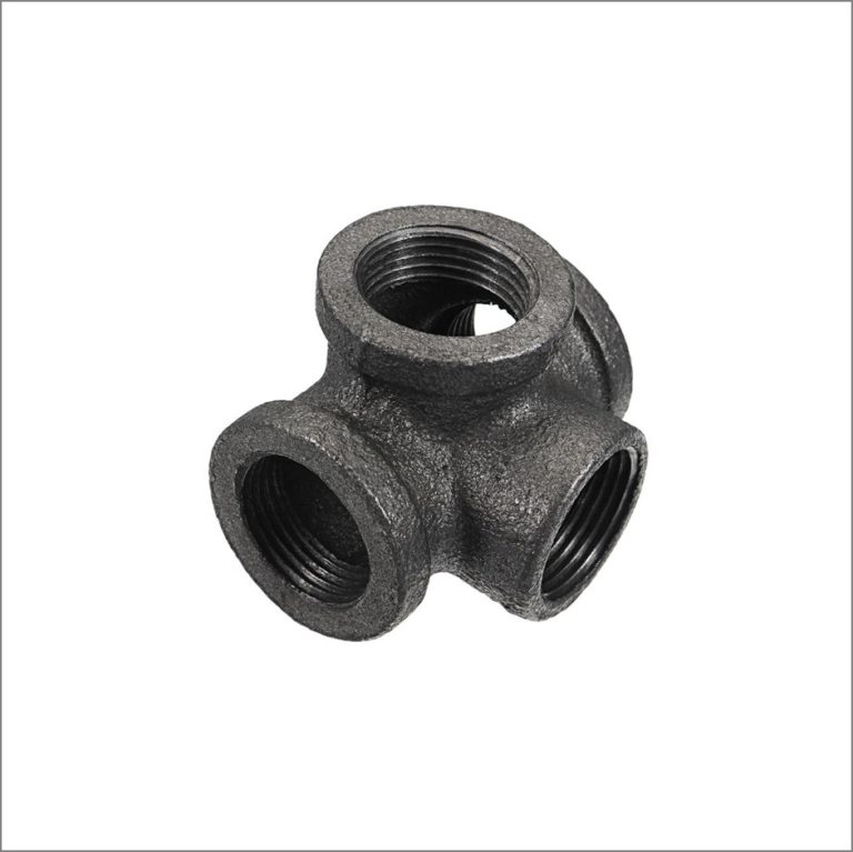 Side Outlet Tee Black Malleable Iron - Pipe Dream Fittings