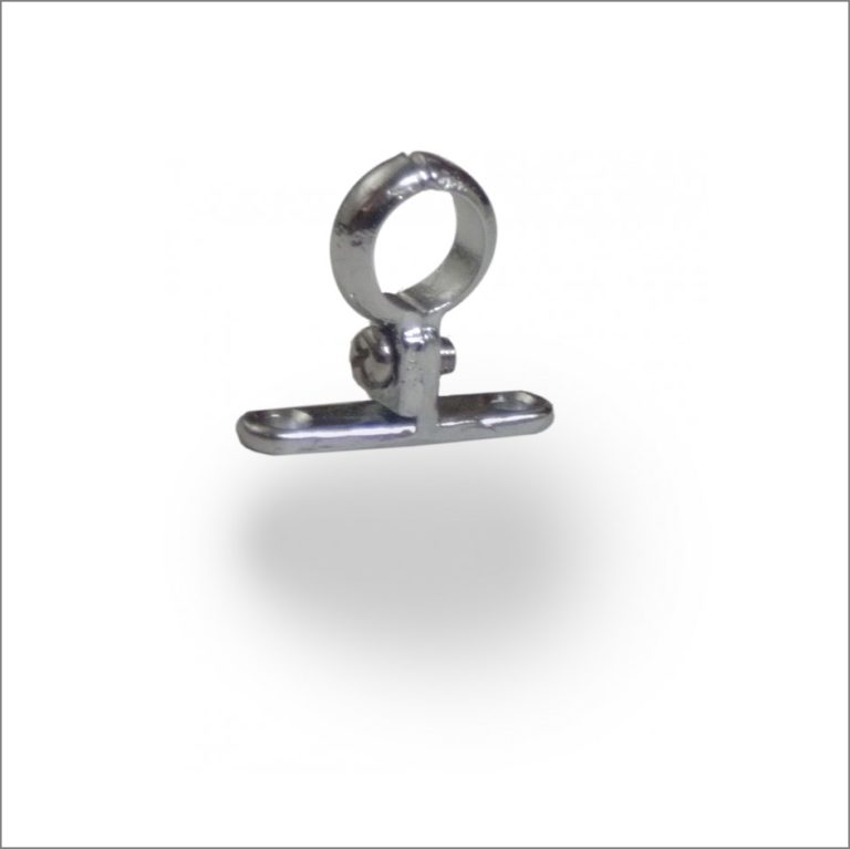 Cast Pipe Clip School Board - Chrome - Pipe Dream Fittings