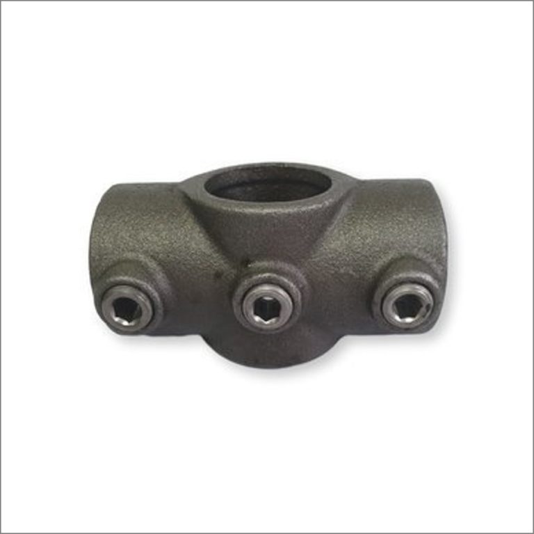 SELF COLOUR TWO SOCKET CROSS 34MM 119 34 B - Pipe Dream Fittings
