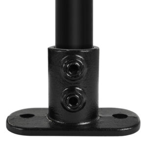 BASE PLATE 27MM (BLACK) KEY CLAMP FITTING - Pipe Dream Fittings