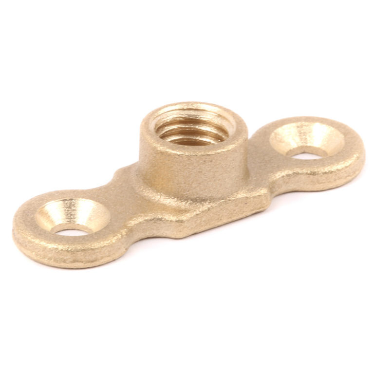 Munsen Ring Back Plate Brass M10 Female - Pipe Dream Fittings