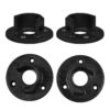 BASE PLATE 27MM (BLACK) KEY CLAMP FITTING - Pipe Dream Fittings