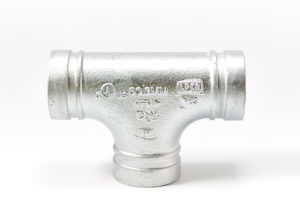 Tee Grooved Galvanised Pipe Fitting - Pipe Dream Fittings