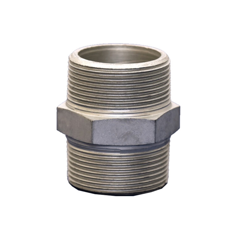 EQUAL HEX NIPPLE GALVANISED Mild Steel Screwed Pipe Fitting - Pipe ...