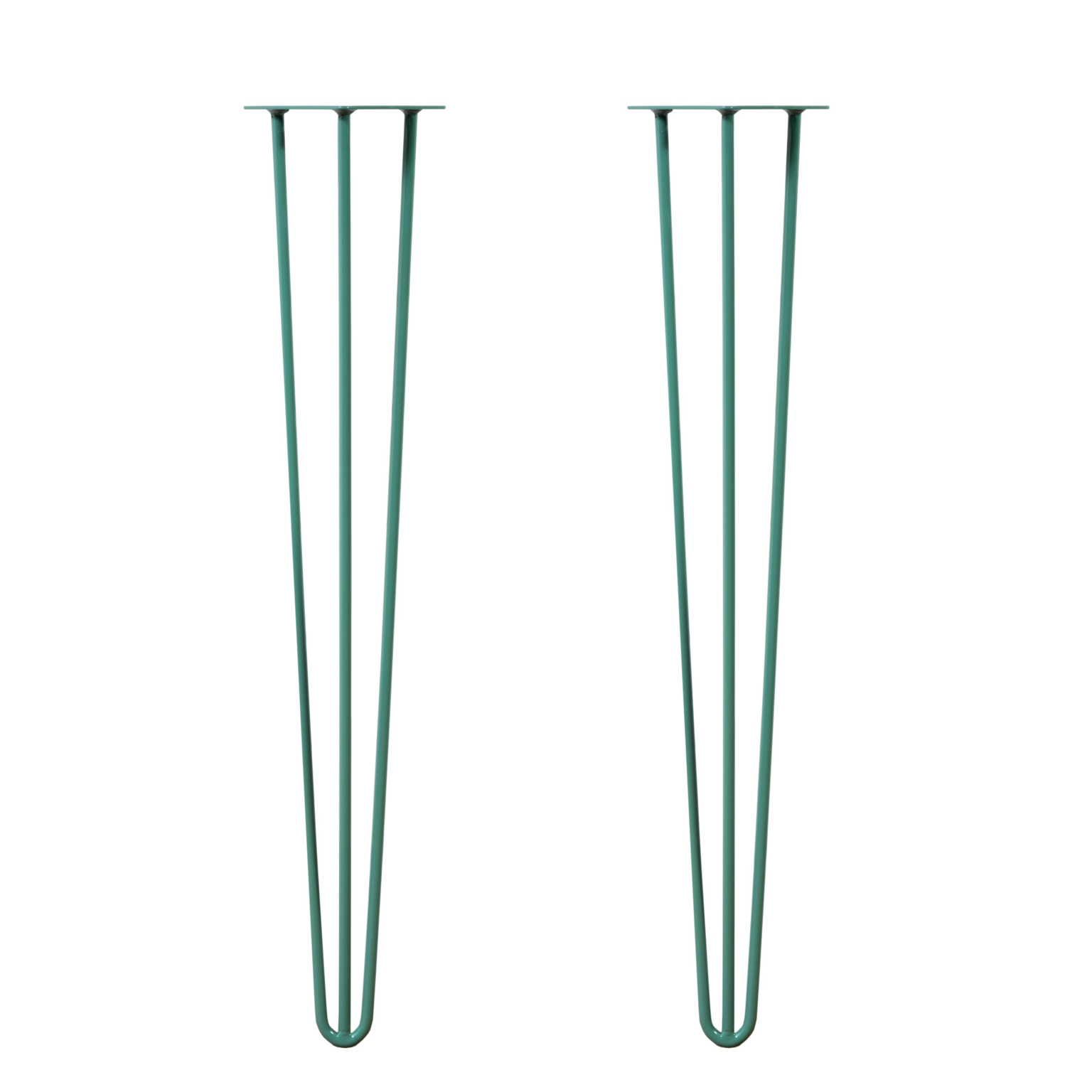 Hairpin Table Legs x4 | Industrial Style - Brass - Pipe Dream Fittings