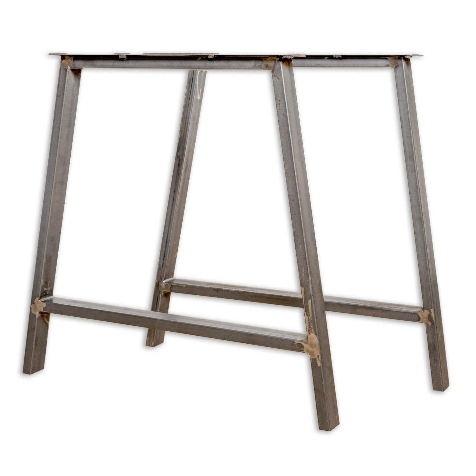 A-Frame Industrial Steel Table Legs - Pair - Pipe Dream Fittings