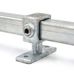 Galvanised Square Handrail Bracket 25MM - Pipe Dream Fittings