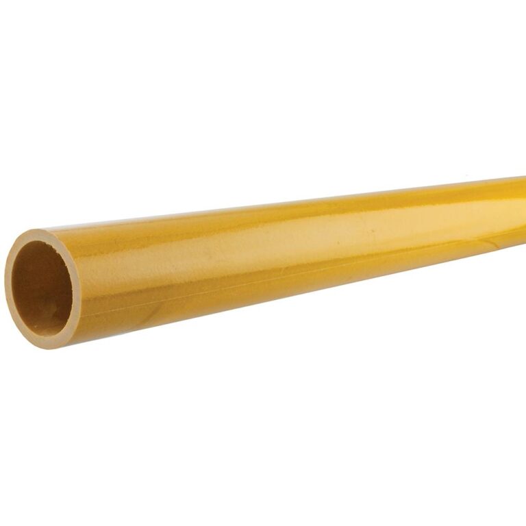 GRP 50mm x 5.0mm Tube - Yellow - Pipe Dream Fittings