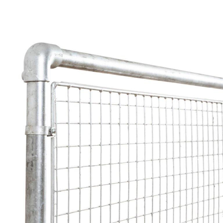 Key Clamp Safety Barrier Kit with Closed Mesh Infill - Pipe Dream Fittings