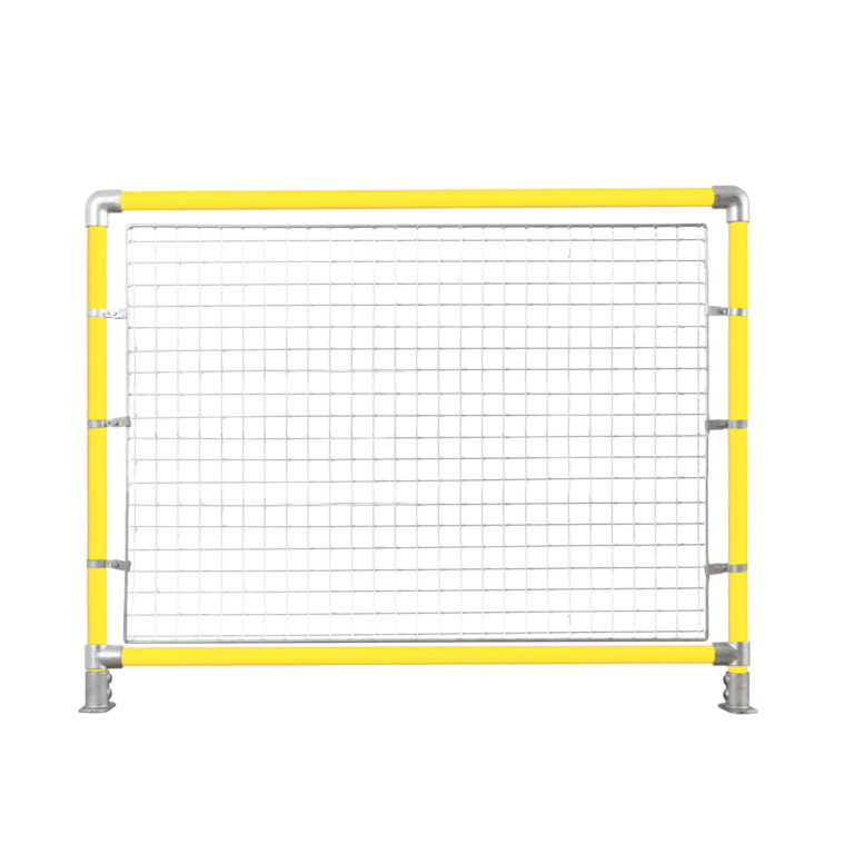 Key Clamp Safety Barrier Kit with Closed Mesh Infill - Pipe Dream Fittings