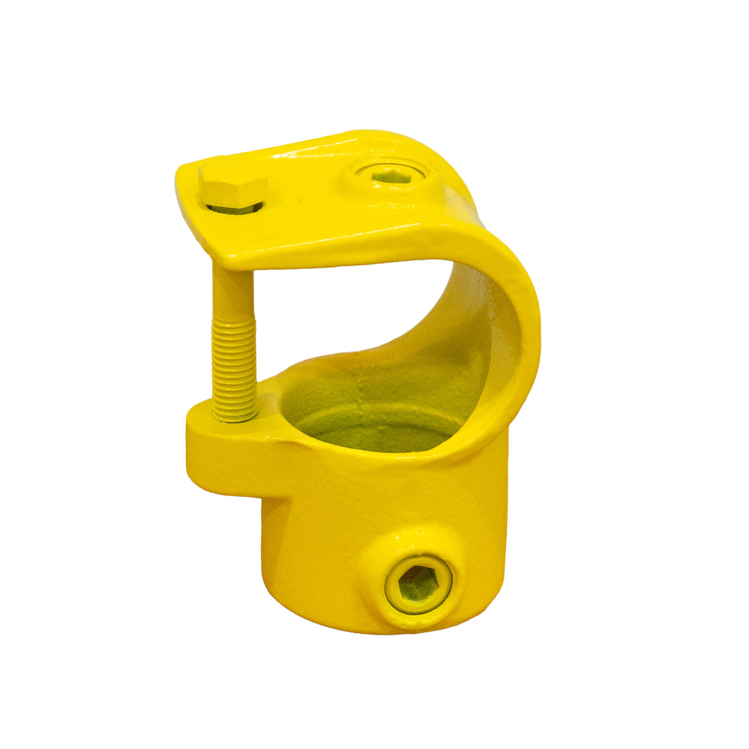 Clamp On Tee Yellow 27MM - Pipe Dream Fittings