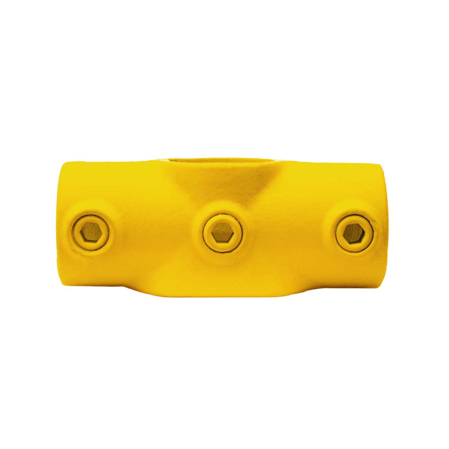 Slope Two Socket Cross Yellow 34MM - Pipe Dream Fittings